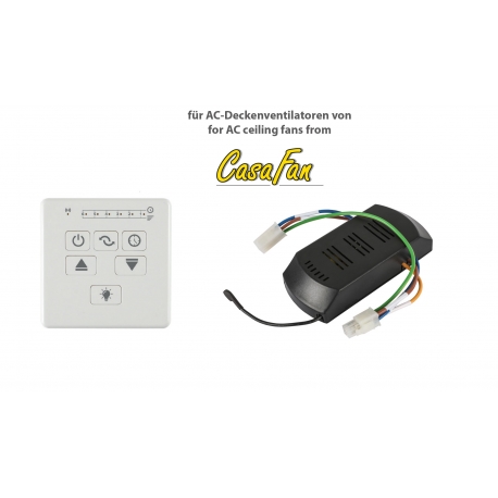 Wall Control AC Hotel for AC ceiling fans - Anemis