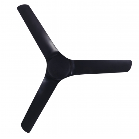 Abyss Black Outdoor DC ceiling fan by Beacon - Anemis